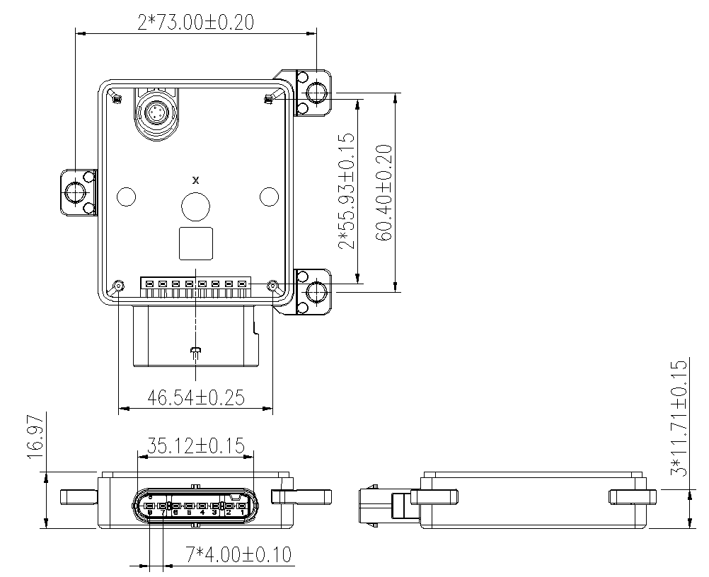 Millimeter Wave Radar Connector
